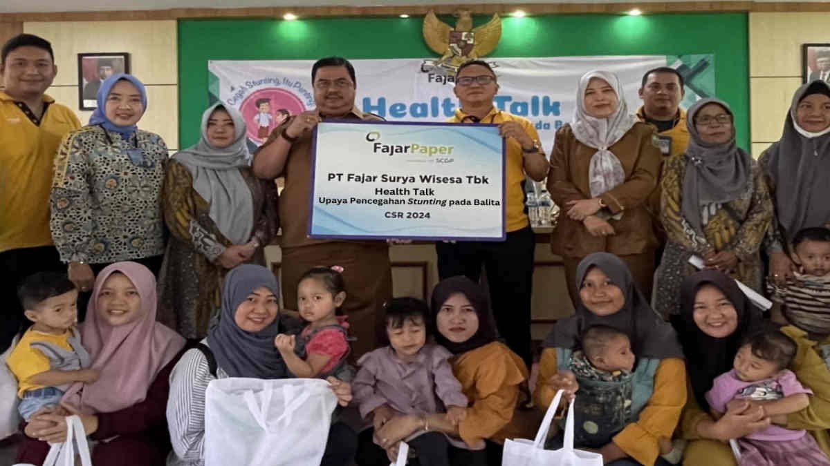 FajarPaper Gelar Penyuluhan Pencegahan Stunting di Desa Kalijaya